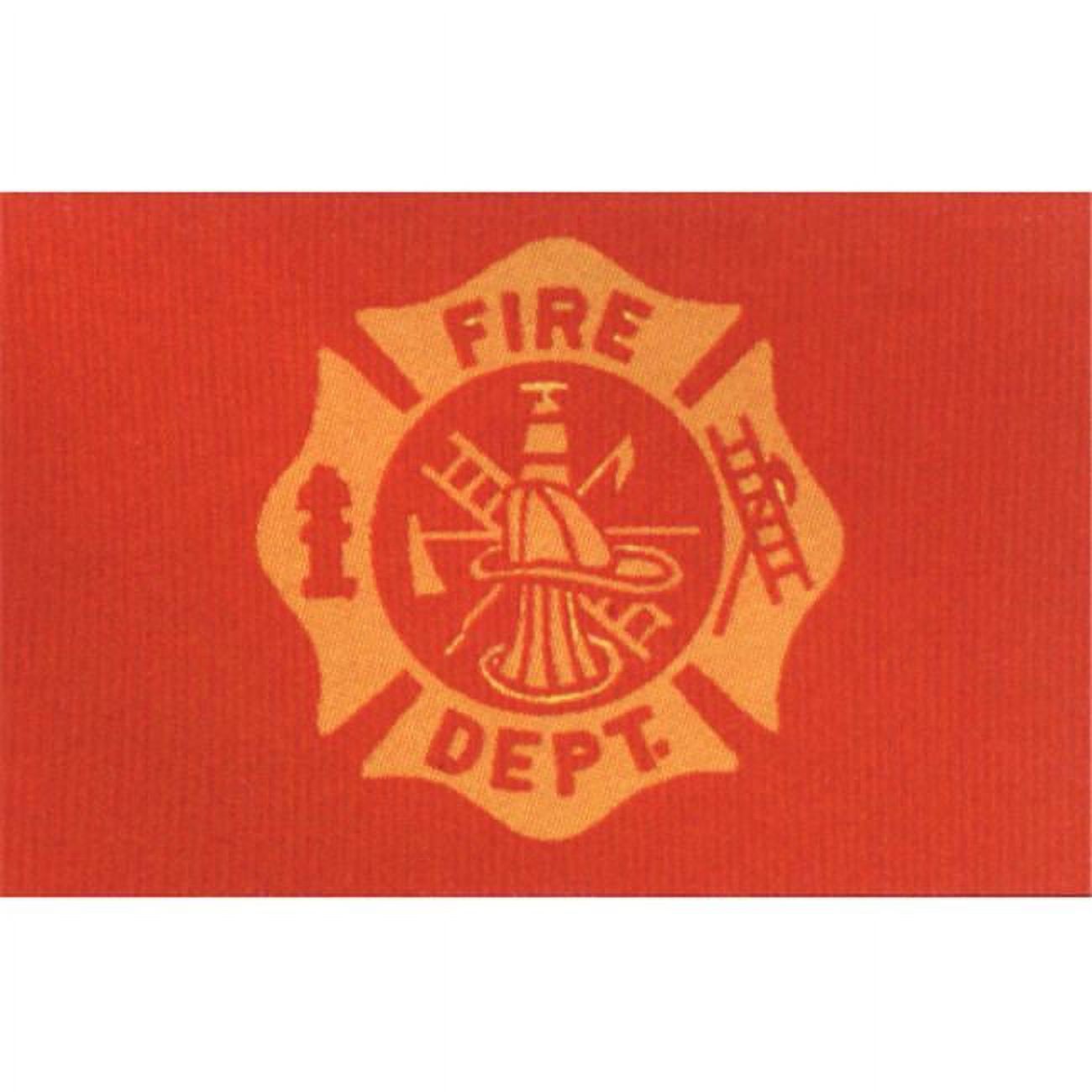 Fox Outdoor 84-196 3 x 5 ft. Fire Department Flag - Walmart.com