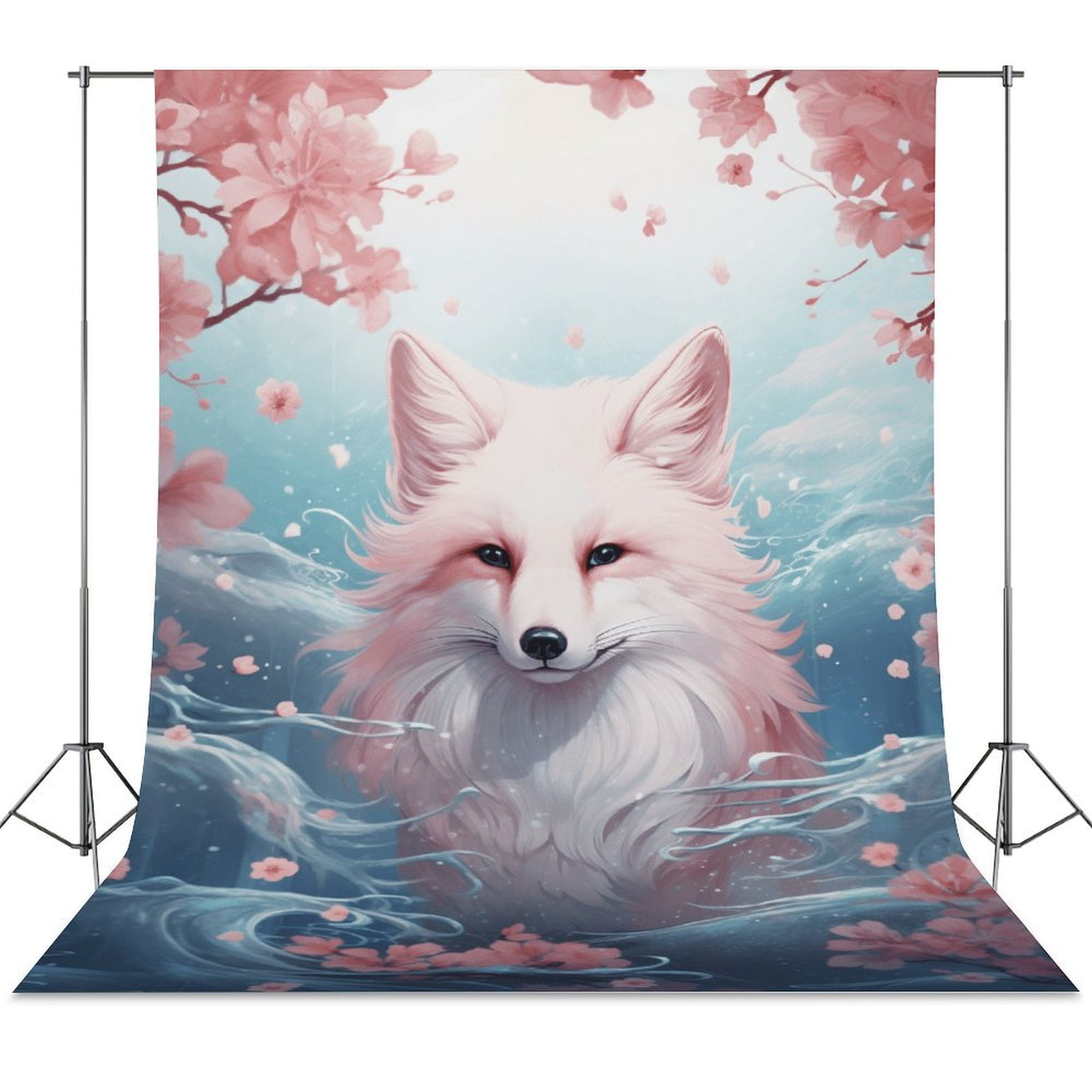 Fox Party Backdrop Birthday Decoration Backgrounds for Photographs ...