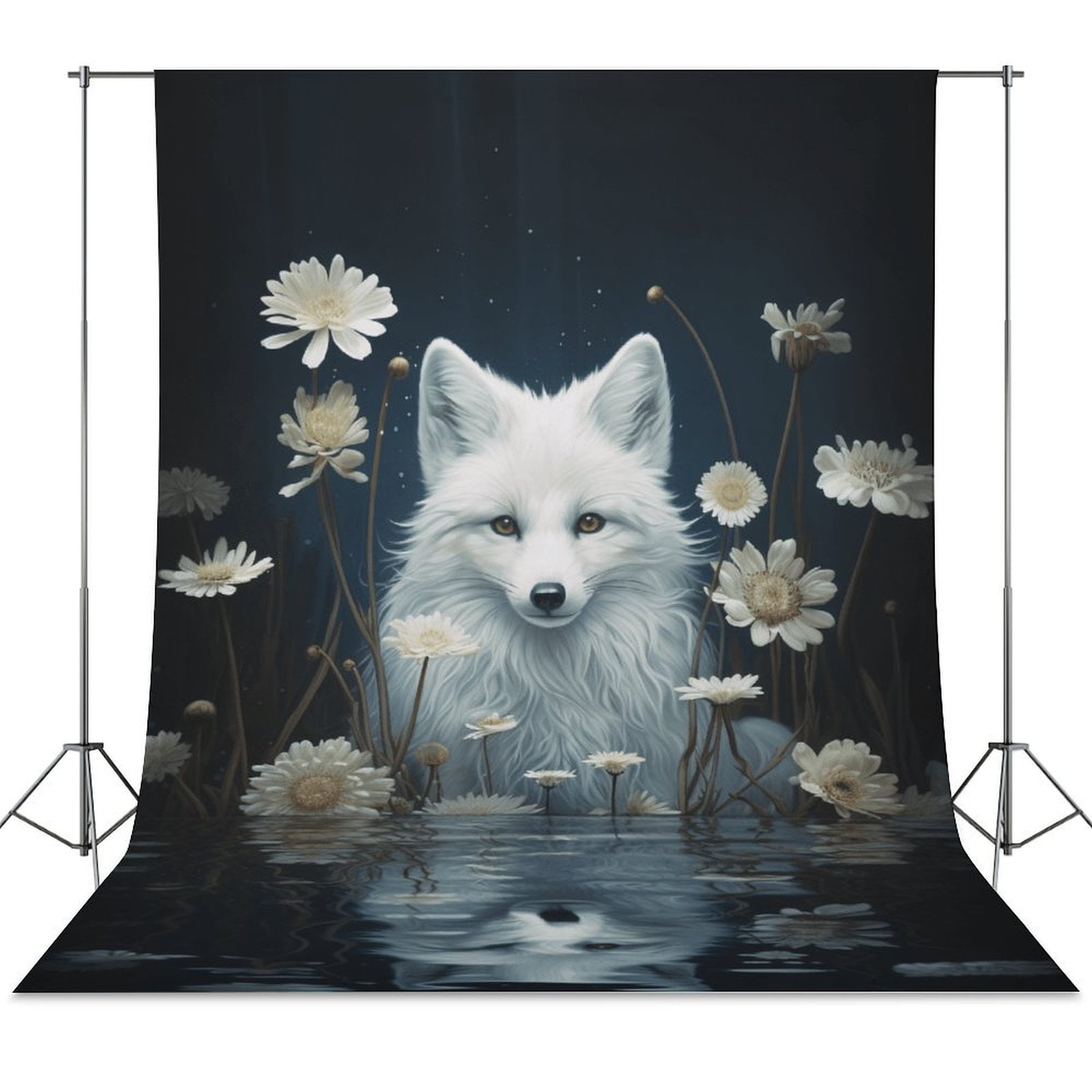 Fox Party Backdrop Birthday Decoration Backgrounds for Photographs ...