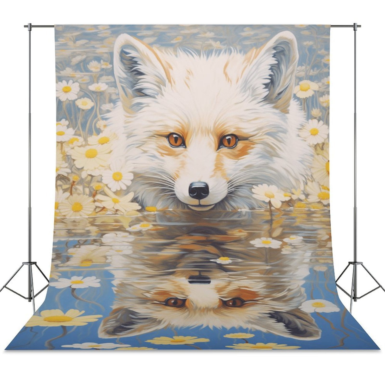 Fox Party Backdrop Birthday Decoration Backgrounds for Photographs ...