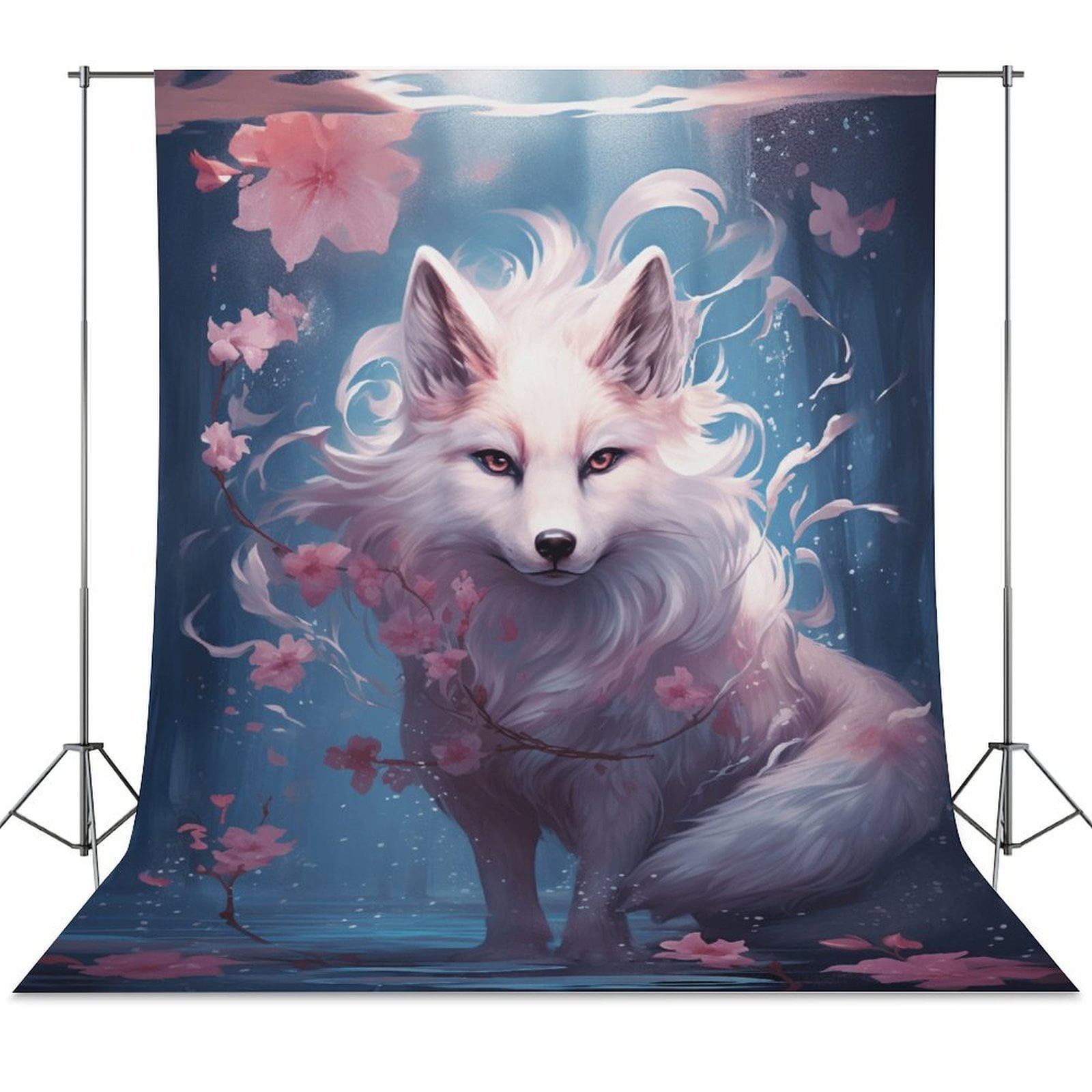 Fox Party Backdrop Birthday Decoration Backgrounds for Photographs ...