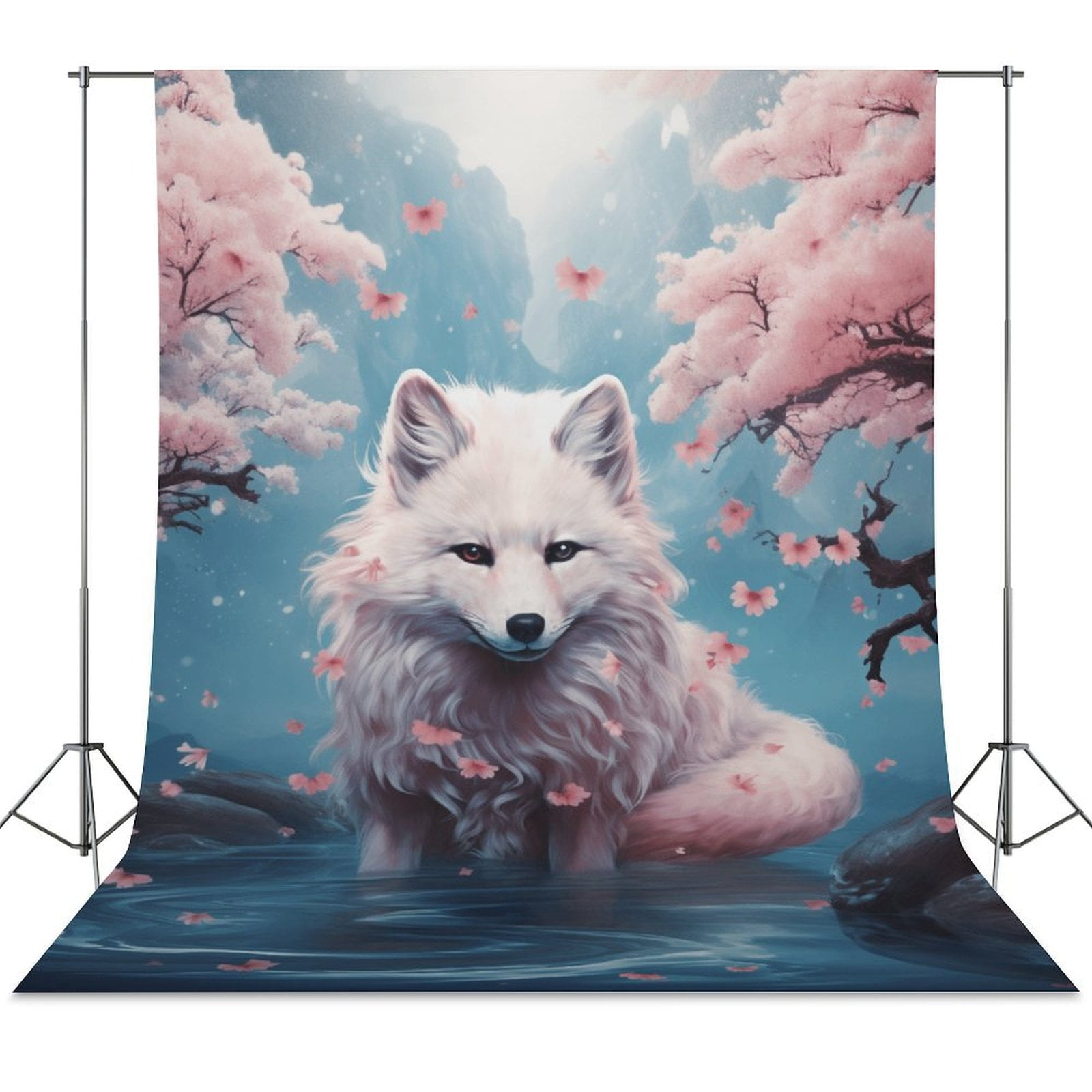 Fox Party Backdrop Birthday Decoration Backgrounds for Photographs ...