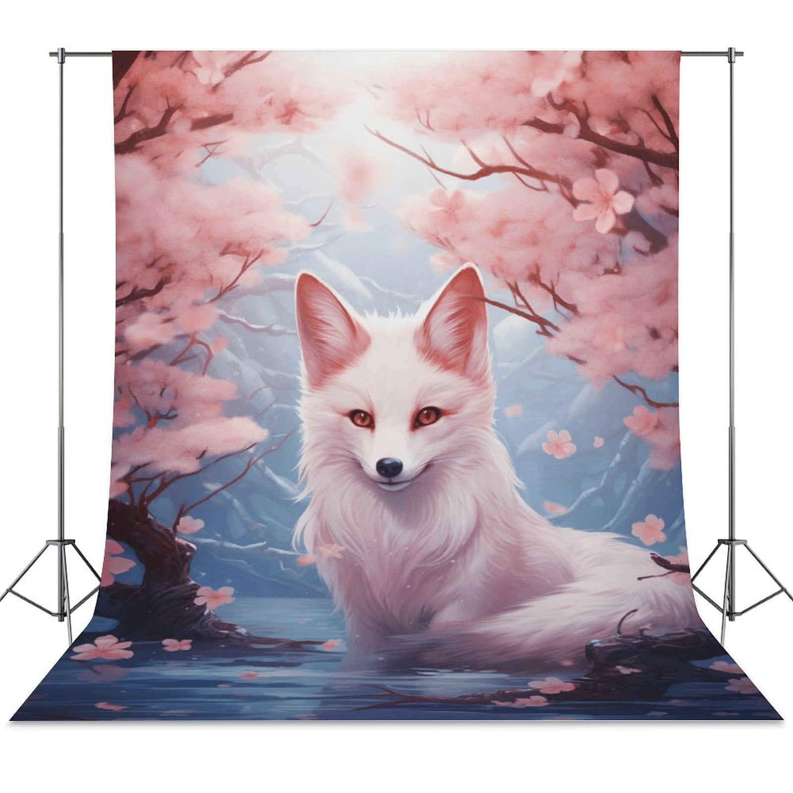 Fox Party Backdrop Birthday Decoration Backgrounds for Photographs ...