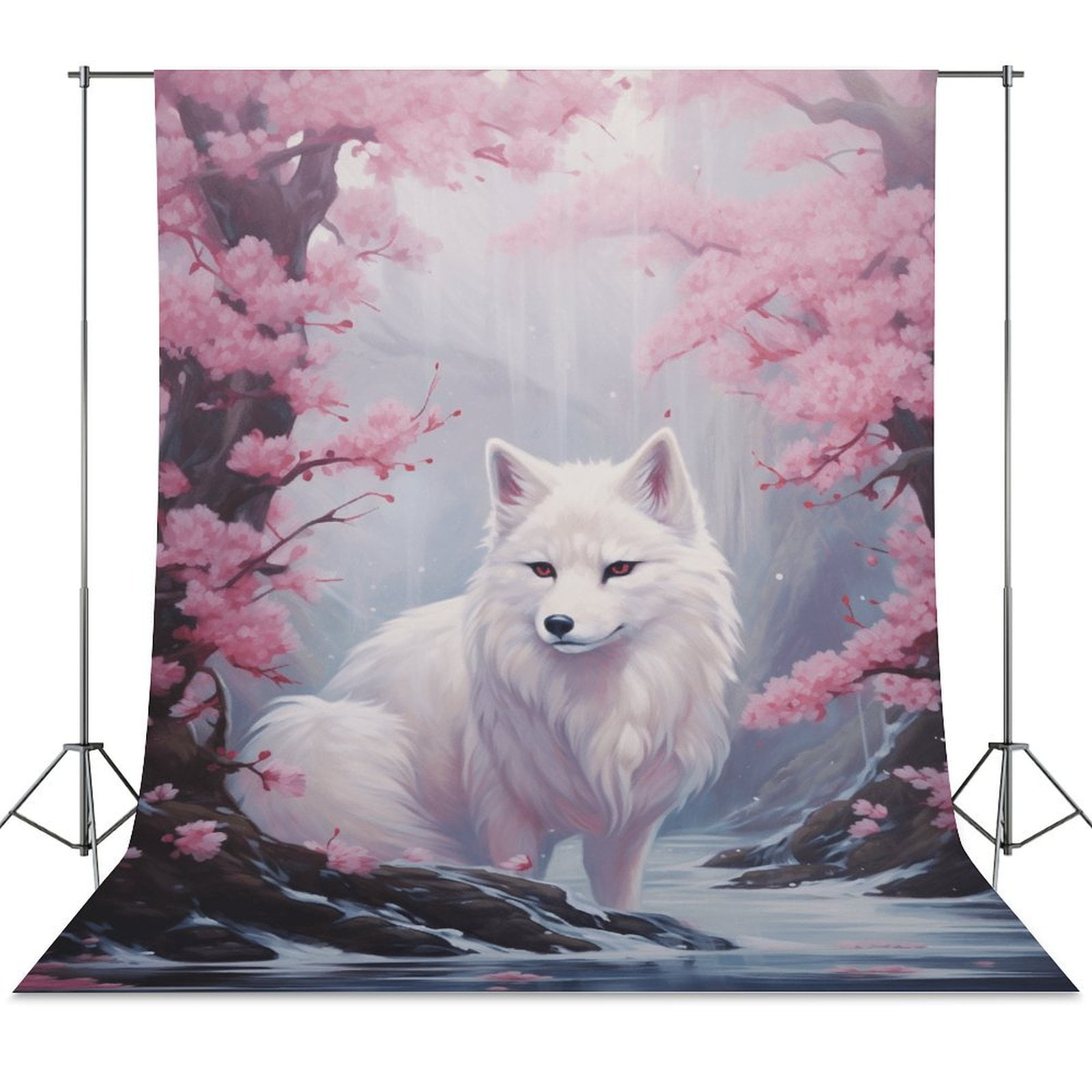 Fox Party Backdrop Birthday Decoration Backgrounds for Photographs ...