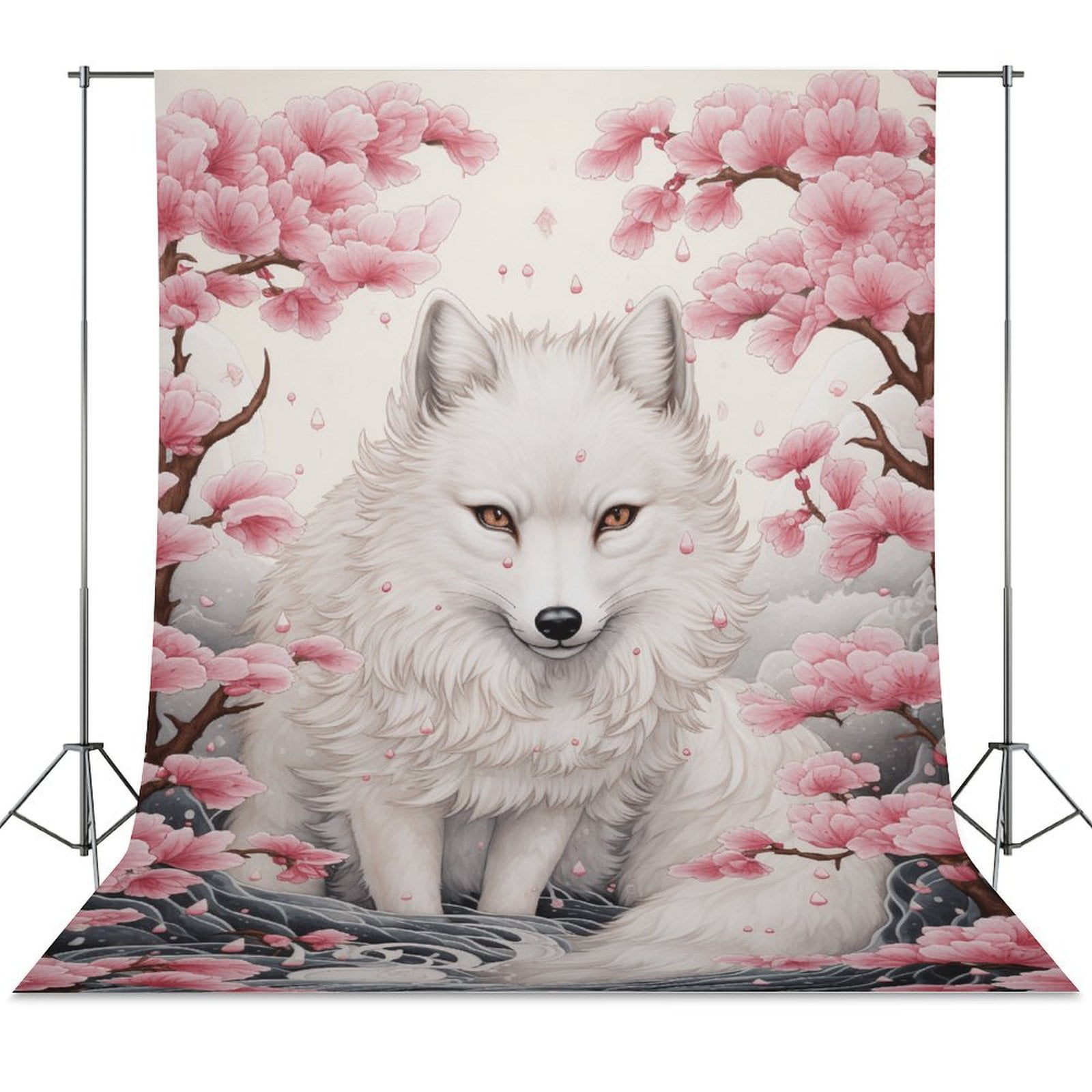 Fox Photography Backdrops Adult Photostudio Props Decors Backgrounds ...