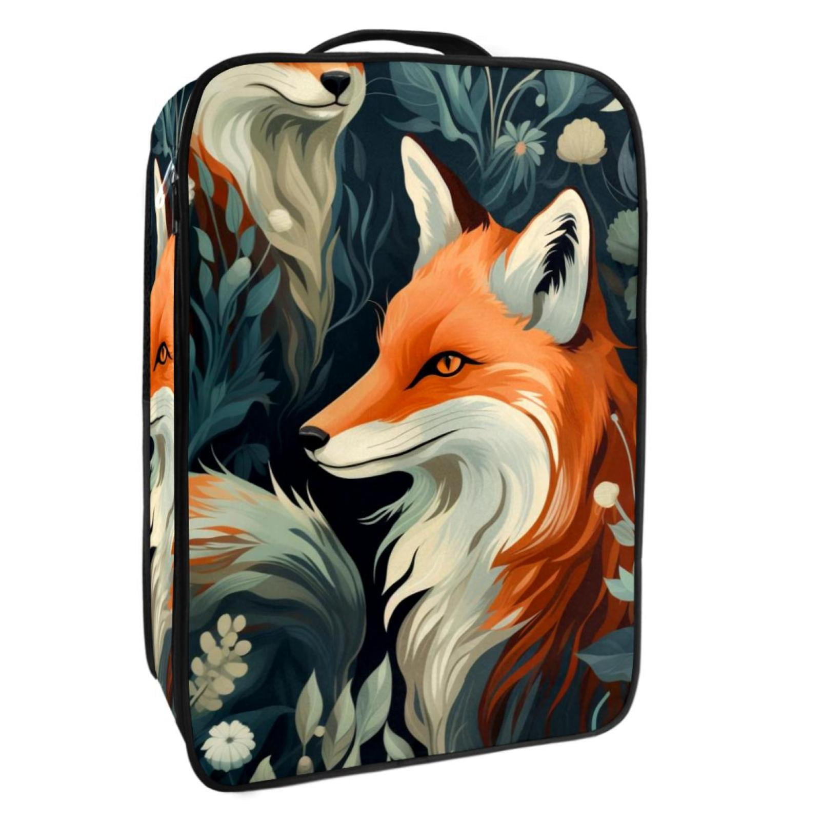 Fox Polyester Shoe Box Organizer, 23x31cm/9x12in, Closet Storage ...