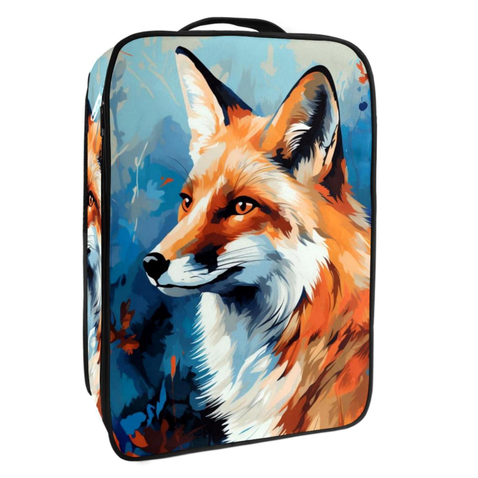 Fox Polyester Shoe Storage Boxes, 23x31cm/9x12in, Stackable Organizer ...