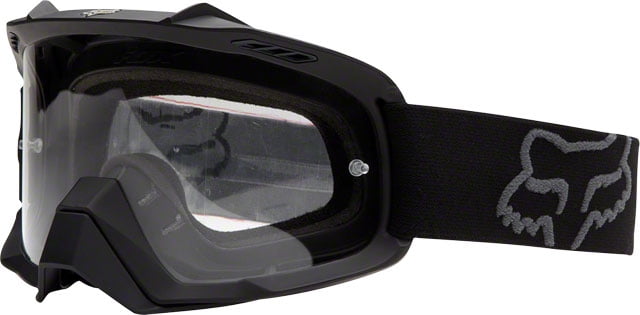 Fox Racing Airspc Goggle: Matte Black/Clear One Size - Walmart.com