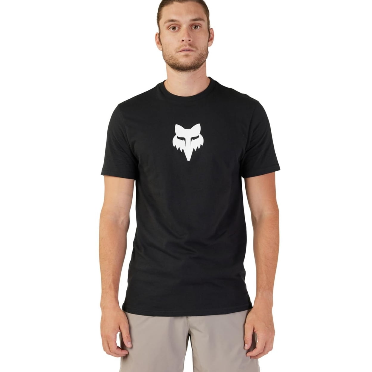 Fox Racing Men's SS Prem Tee Heather Graphite Size M Lightweight Cotton ...