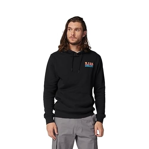 Fox Racing Men's Standard Fox X Pro Circuit Fleece Pullover, Black ...