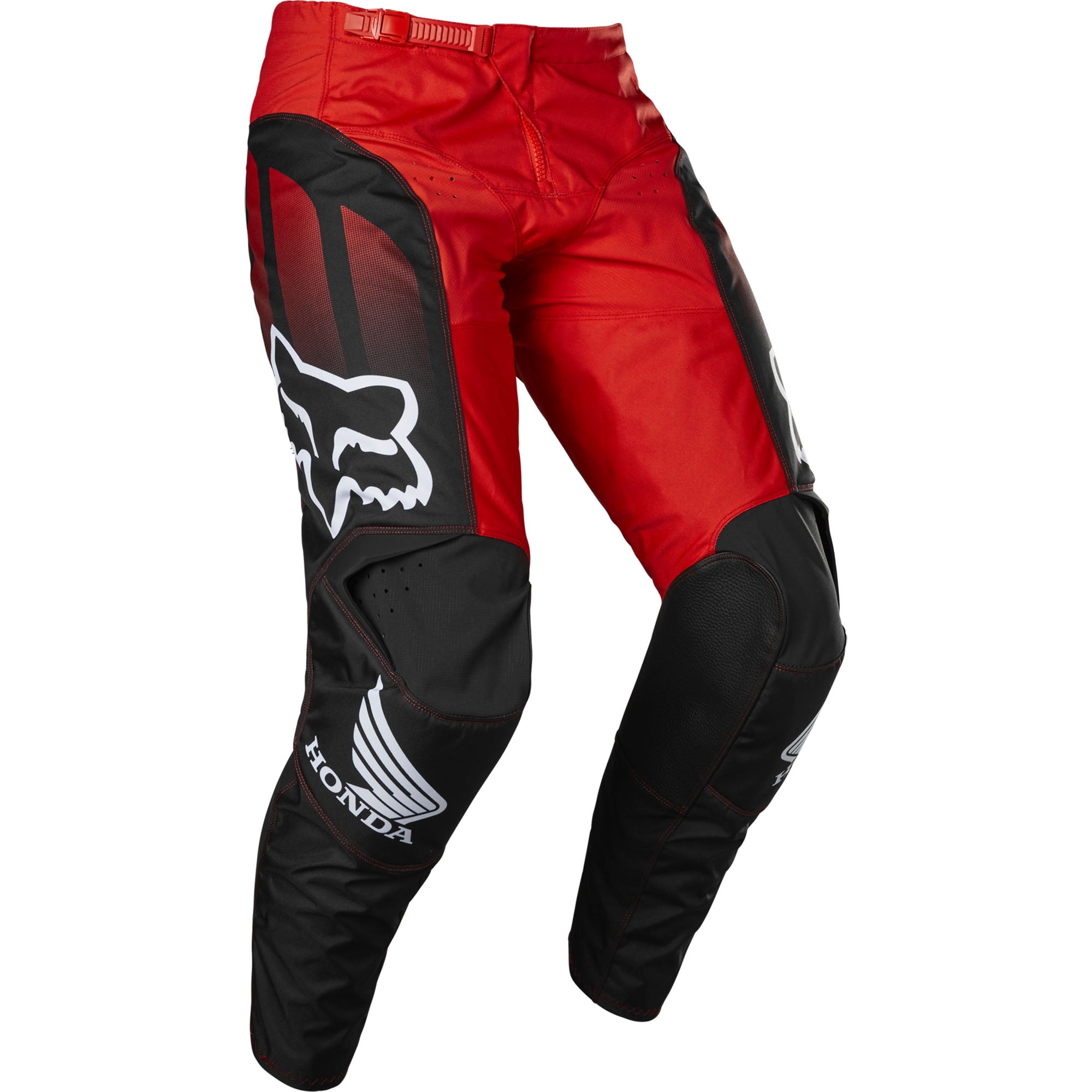 Fox Racing Mens Black Red 180 Honda Pants Heat Resistant TruMotion ...