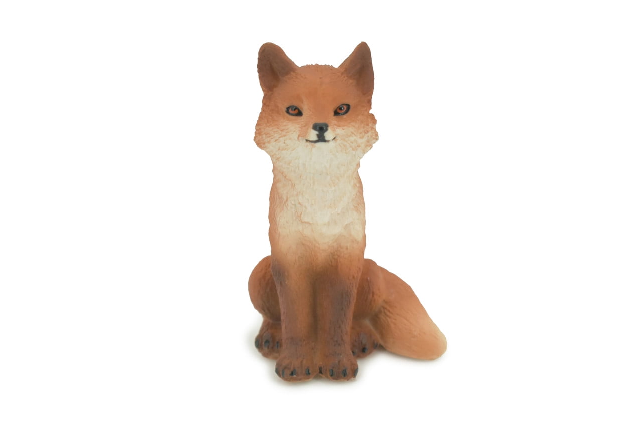 Fox, Red Fox, Vulpes, High Quality, Hand Painted, Rubber, Realistic ...