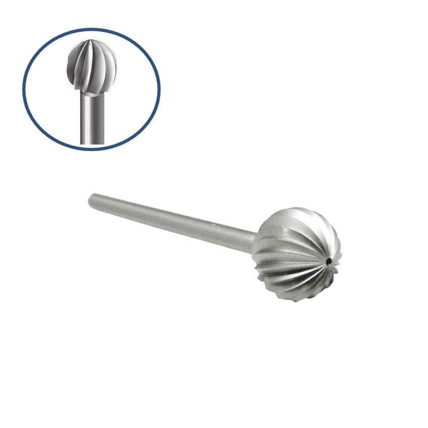 Fox Round Bur 029 (2.9 mm) Pkg of 1 Vanadium Steel Jewelry Tool Made In ...