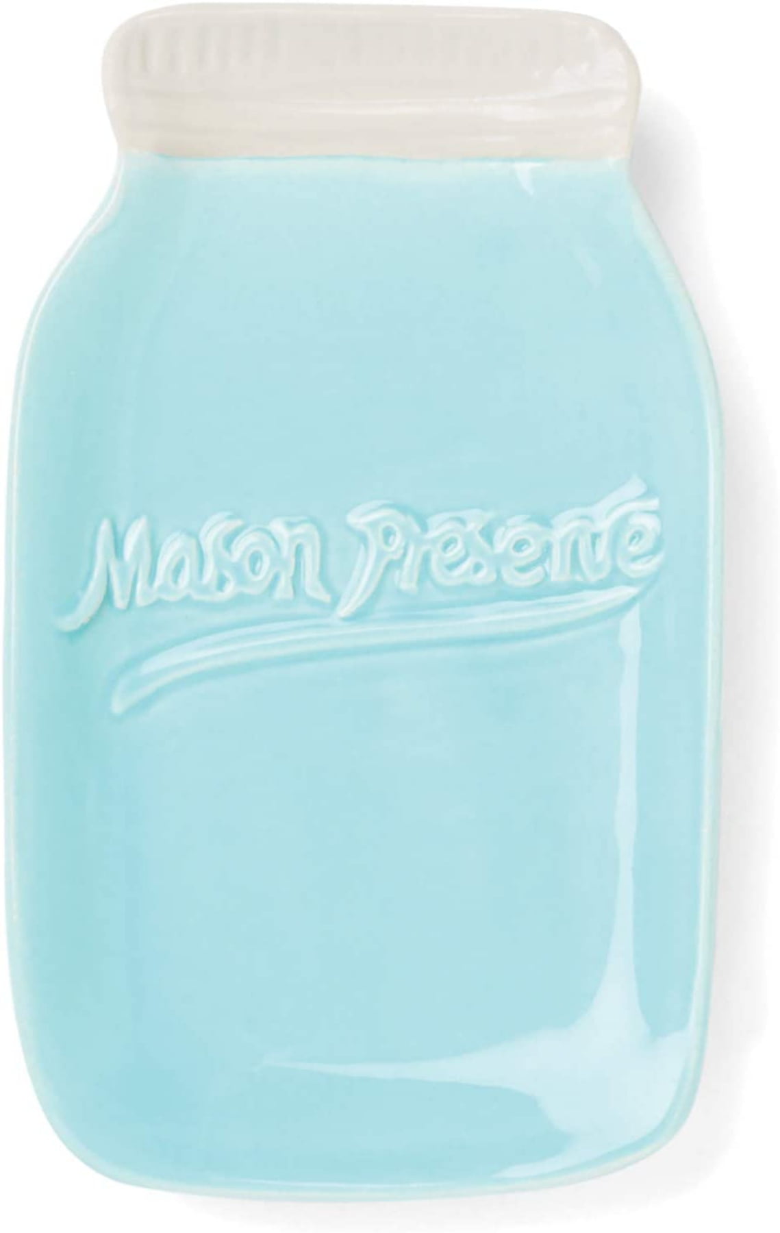 Fox Run Ceramic Mason Jar Spoon Rest, 6" x 3.5" x 0.75" - Walmart.com