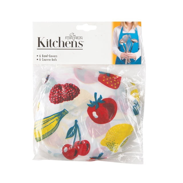 Fox Run USA 61709 Multi Color Fox Run Bowl Covers - Pack of 6 - Walmart ...