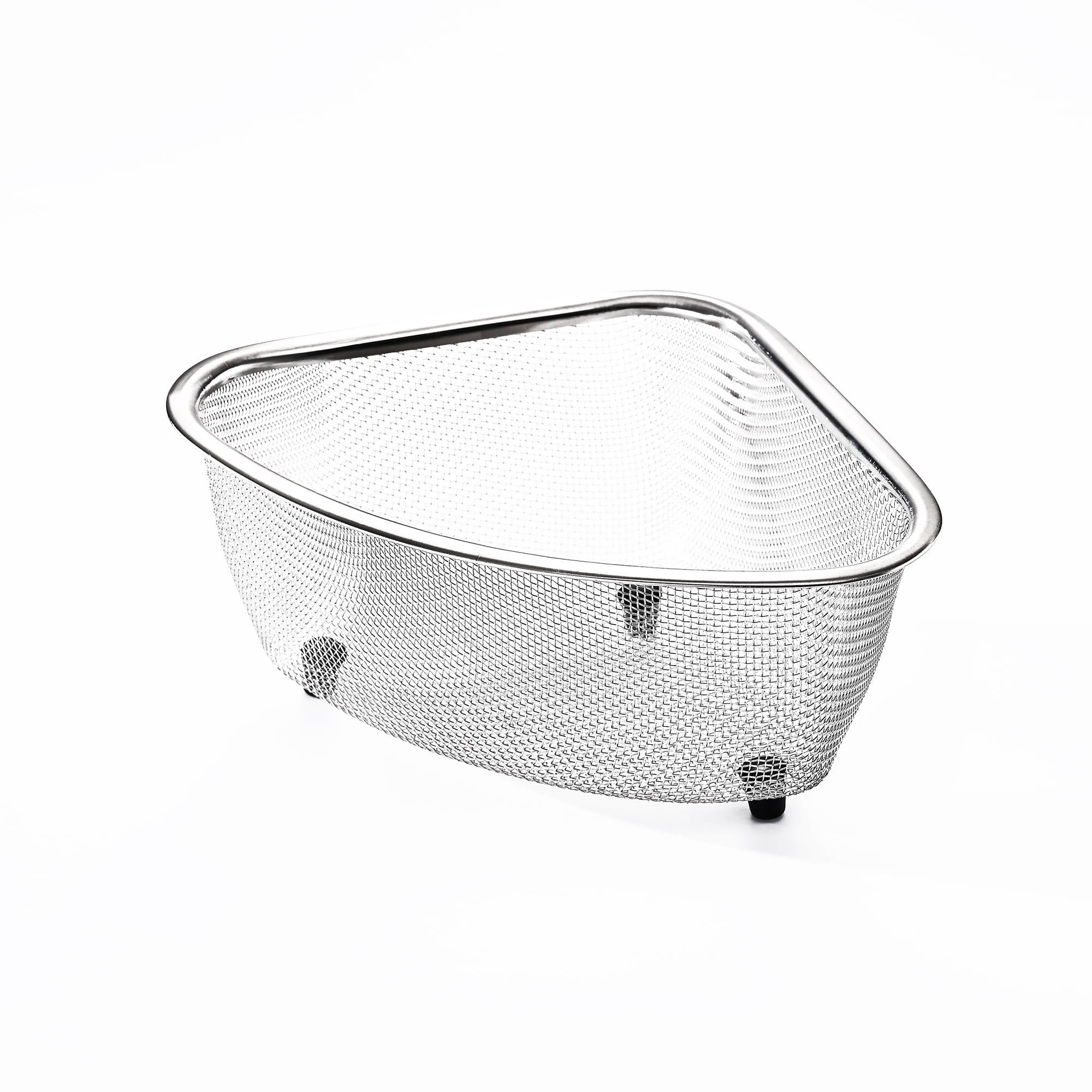 Fox Run Large Stainless Steel Triangular Colander, 3 Quart Pasta ...