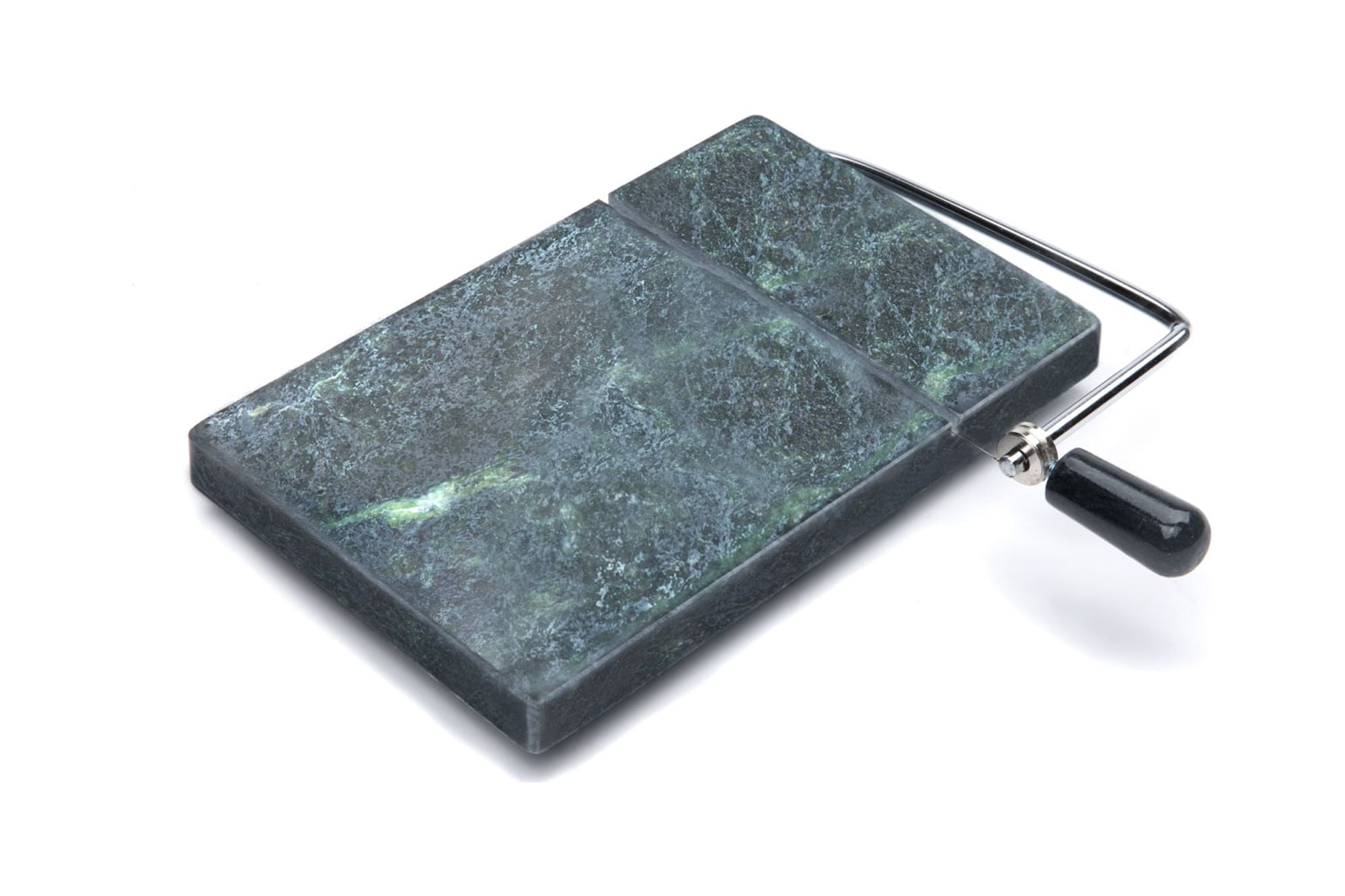 Fox Run Green Marble Cheese Slicer with Stainless Steel Wire Cutter, 8 ...