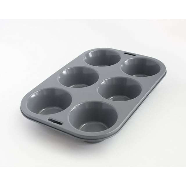 Fox Run Non-Stick Extra Large Muffin and Cupcake Pan, 6 Cup - Walmart.com
