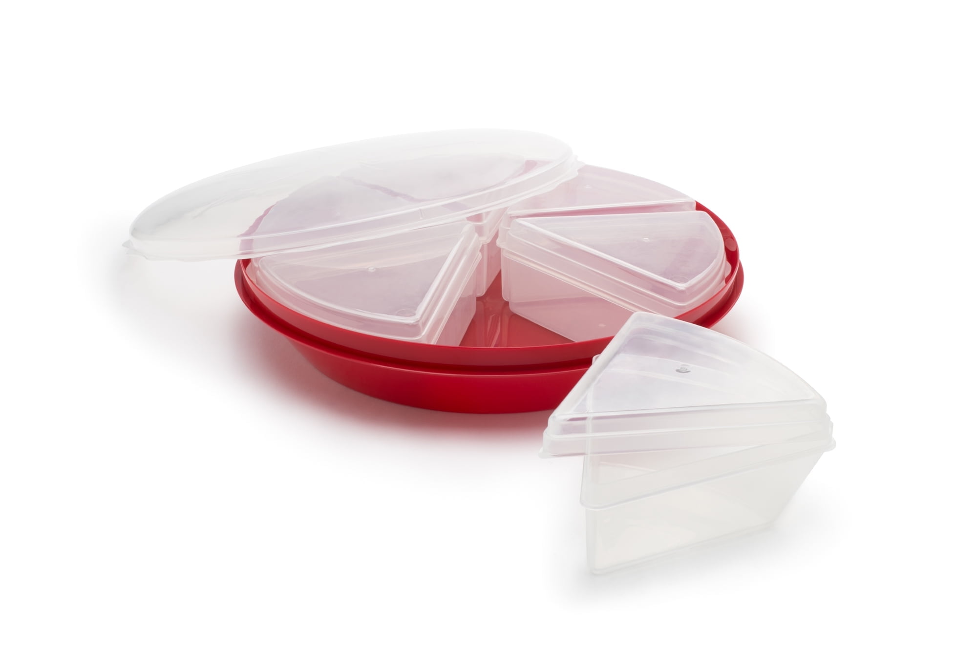 "Fox Run Durable Plastic Pie Saver Carrier, 10"" Red" - Walmart.com