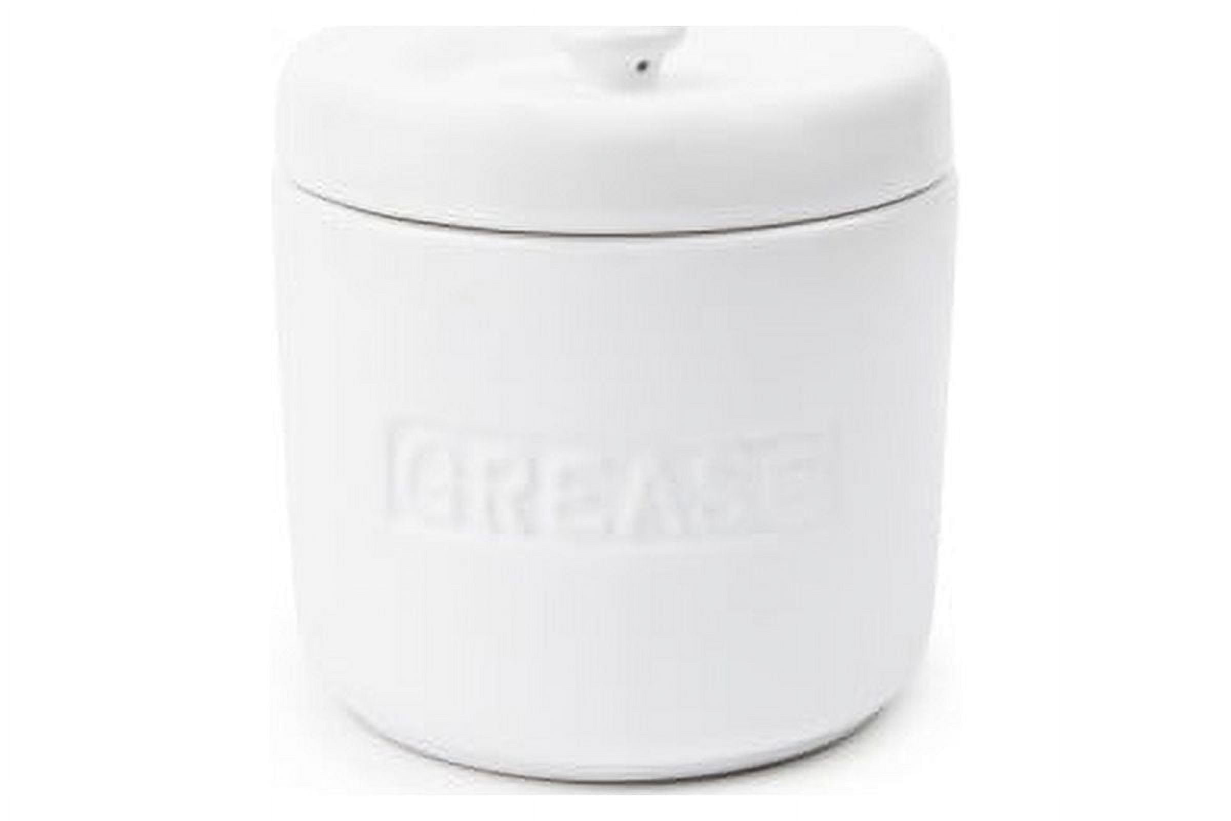 Fox Run Porcelain Grease Container, Cooking Canister for Kitchen ...
