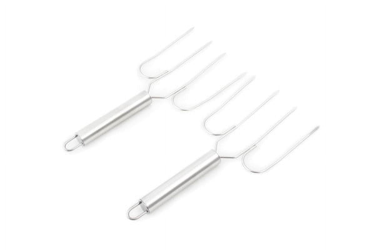 Fox Run Stainless Steel Poultry Lifters, Set of 2, Barbecue Fork for ...