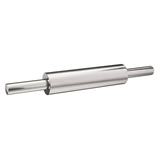 Fox Run Non-Stick Stainless Steel Bakers Rolling Pin, 18.5 x 2.6 x 2.8 ...