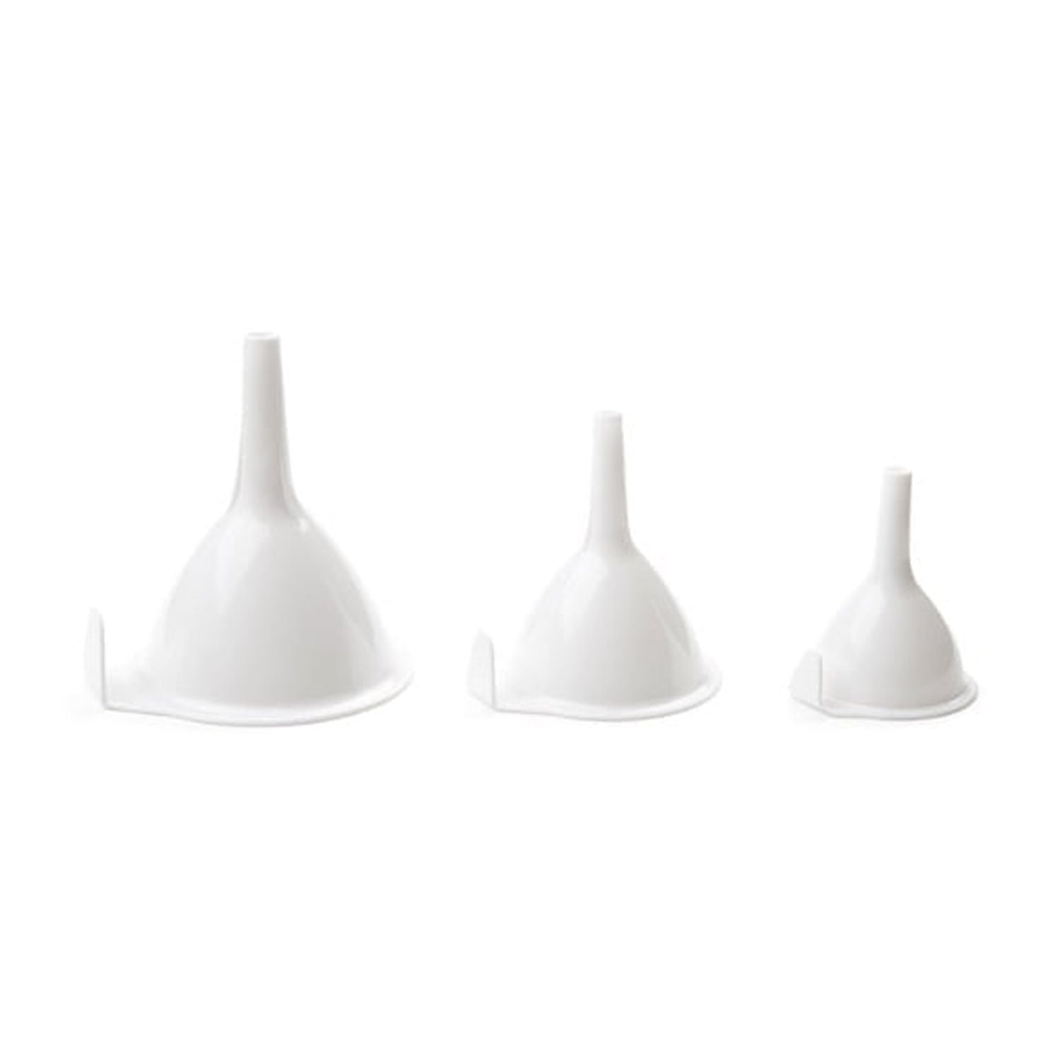 FUNNEL 3PC WHITE POLY (Pack of 1) - Walmart.com