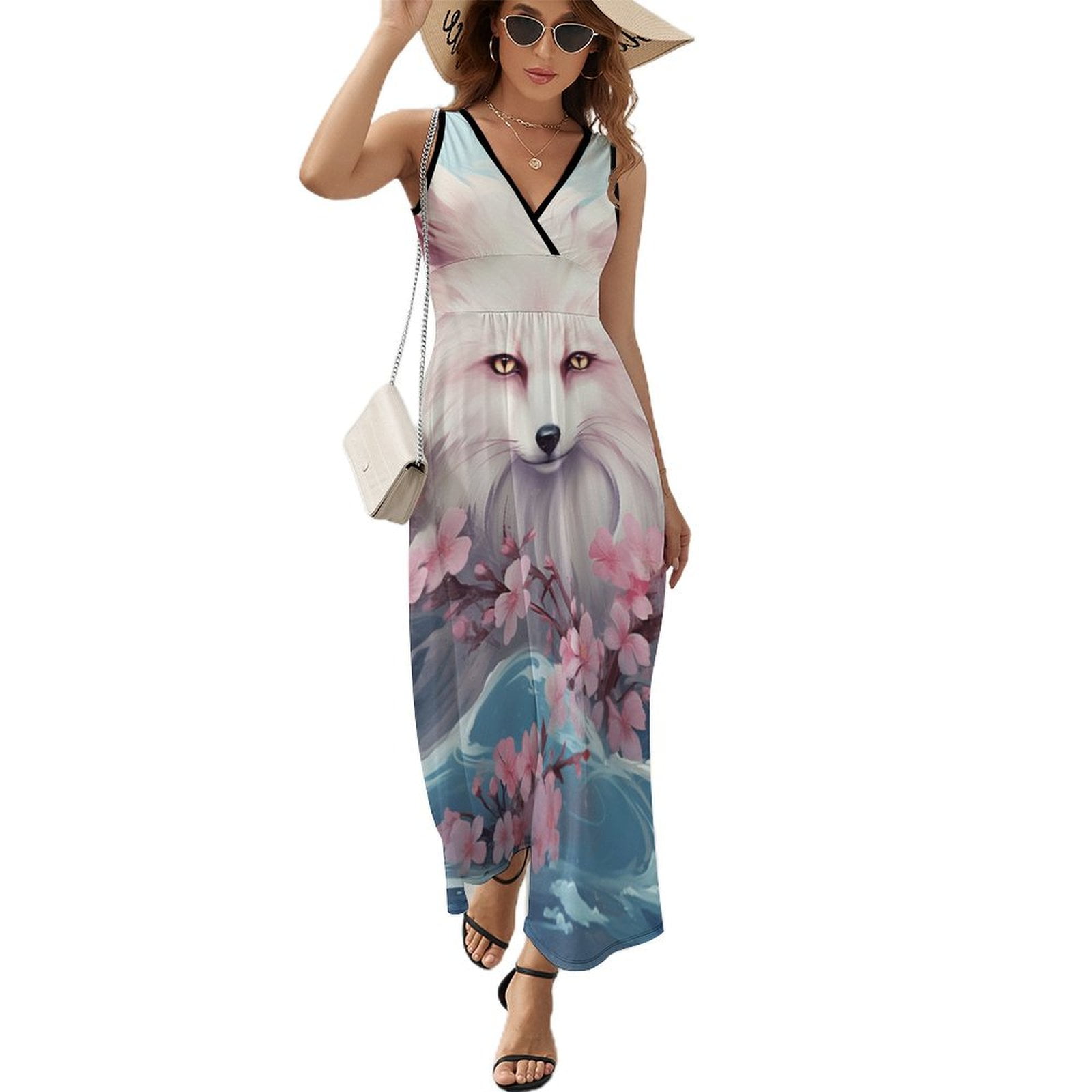 Fox Sleeveless Dress Luxury Dresses For Official Occasions - Walmart.com
