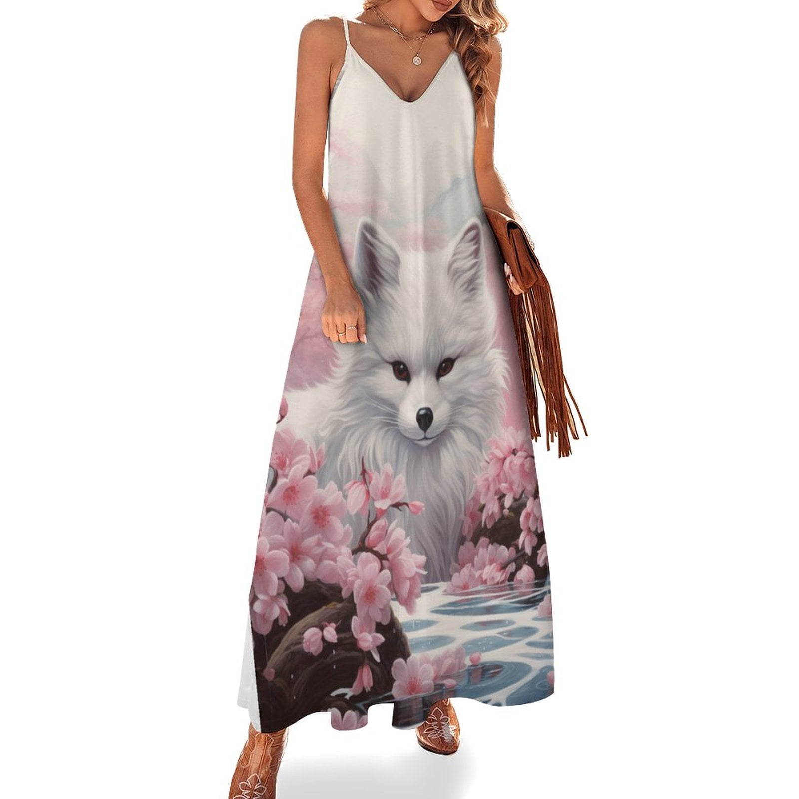 Fox Sleeveless Dress Luxury Evening Dresses for Women 2025 Women's ...