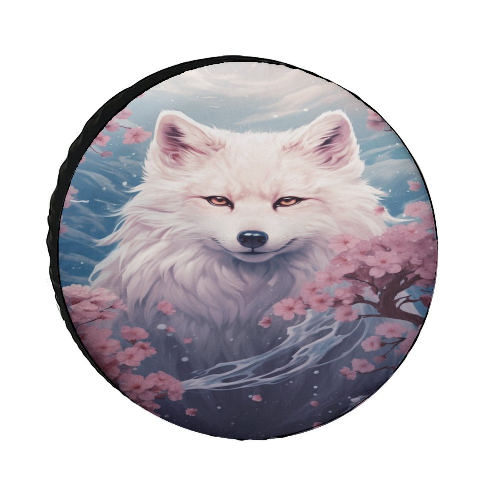 Fox Spare Tire Cover Universal Waterproof Dust Proof Wheel Covers Fit ...