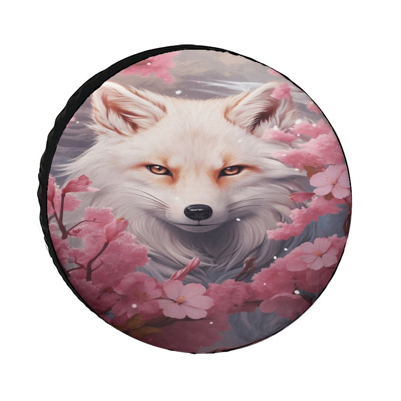 Fox Spare Tire Cover Weatherproof Wheel Camper Protectors Universal Fit ...