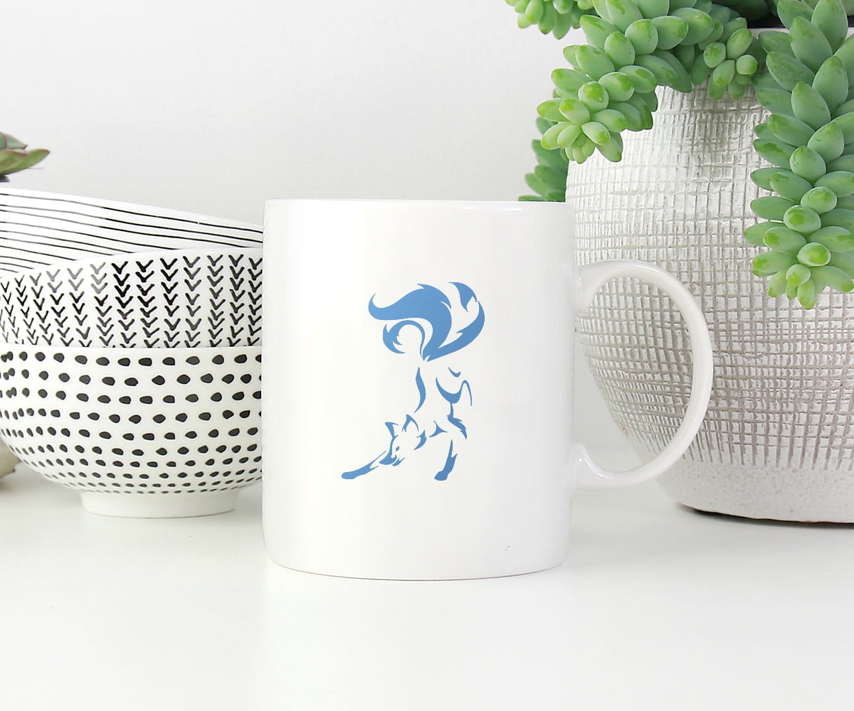 Fox Stencil - Art and Wall Stencil (24"x36") - Walmart.com