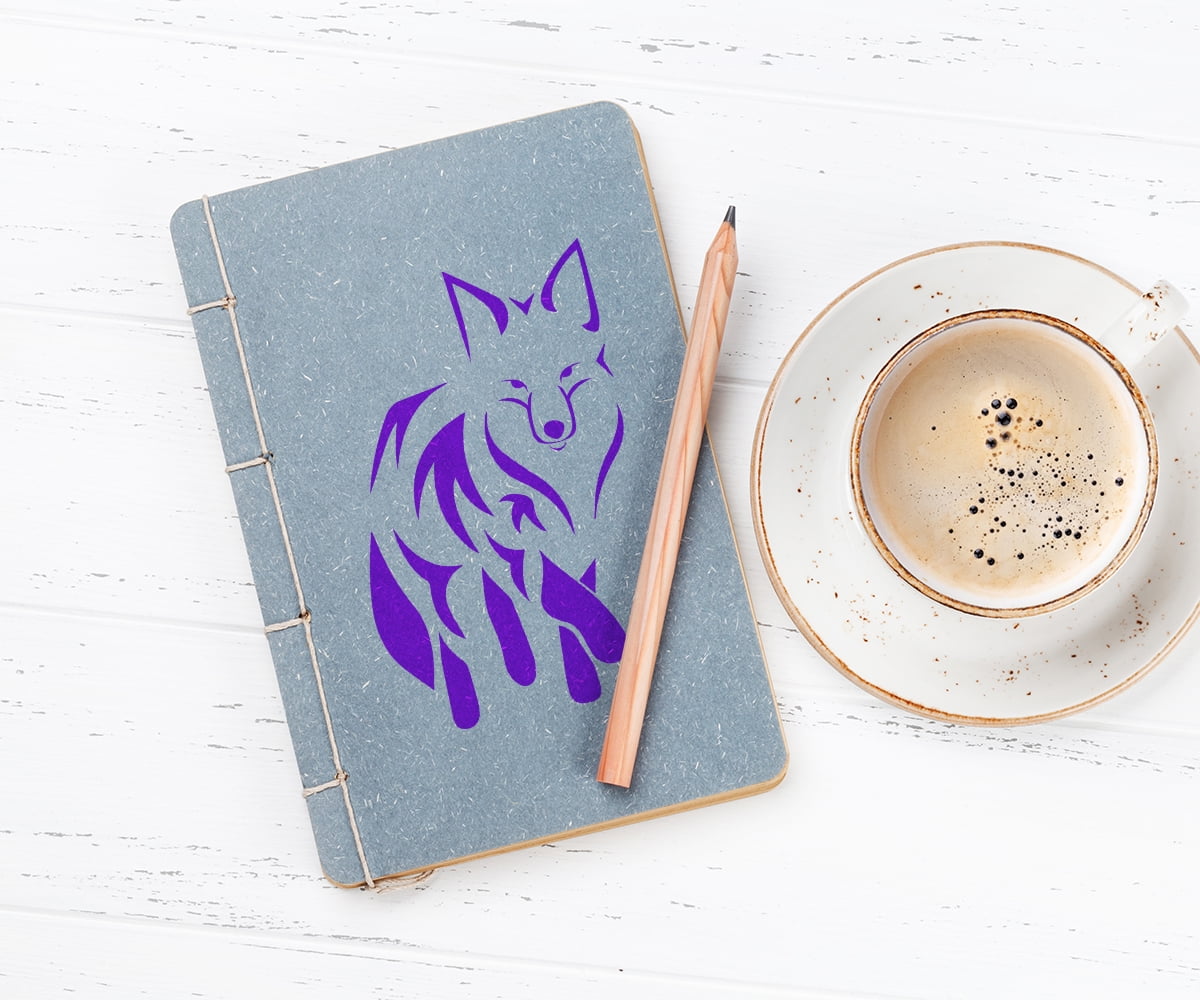 Fox Stencil - Art and Wall Stencil (36"x60") - Walmart.com