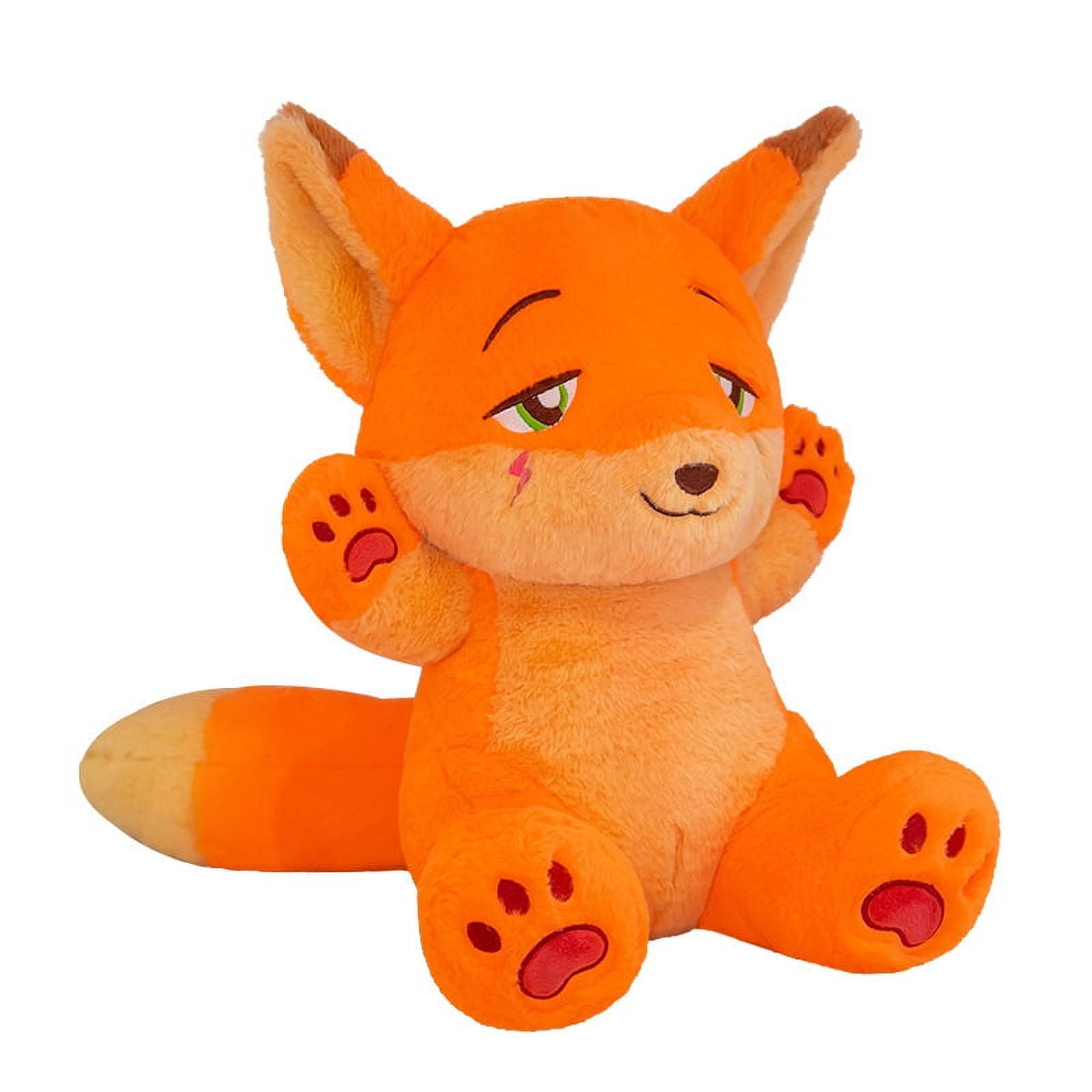 Fox Stuffed Animal Plush Body Pillow, 13.8 in Cute Orange Soft Fox ...