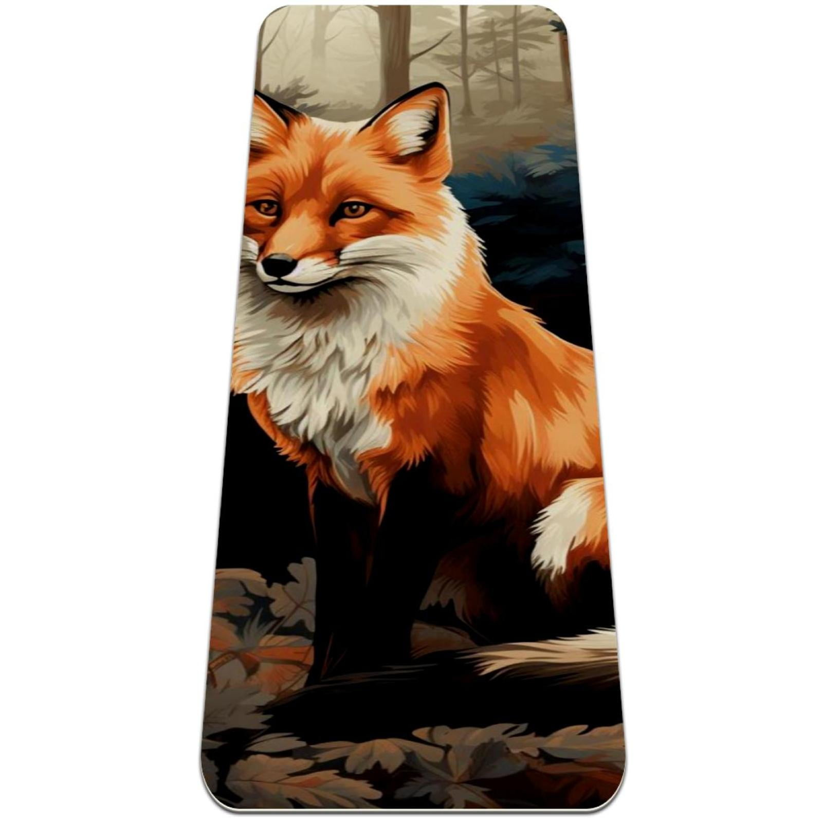 Fox Trendy TPE Yoga Mat - Durable Exercise Mat for Yoga & Fitness ...