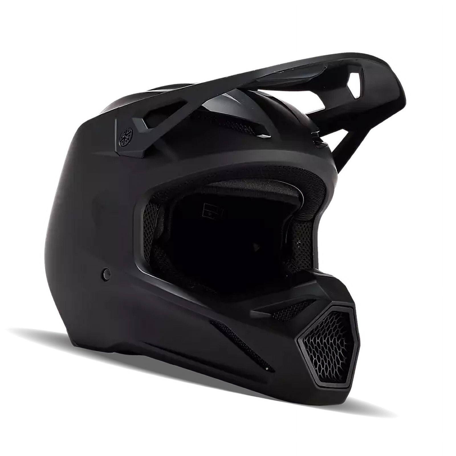 Fox V1 Solid Helmet (Medium, Matte Black) - Walmart.com