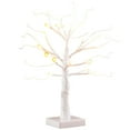 Fox Valley Traders 18” All Seasons Artificial Tree, Pre-Lit White Wire ...