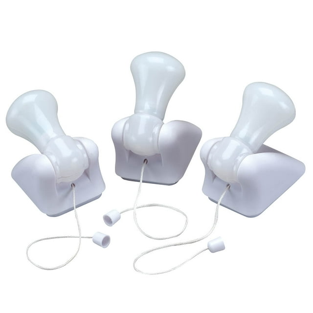 Fox Valley Traders Battery Operated LED Pull String Light Bulbs, Indoor ...