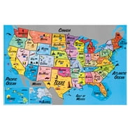 Steve Mack Map of USA Jumbo Puzzle, 25 Pieces, Recycled Printed ...