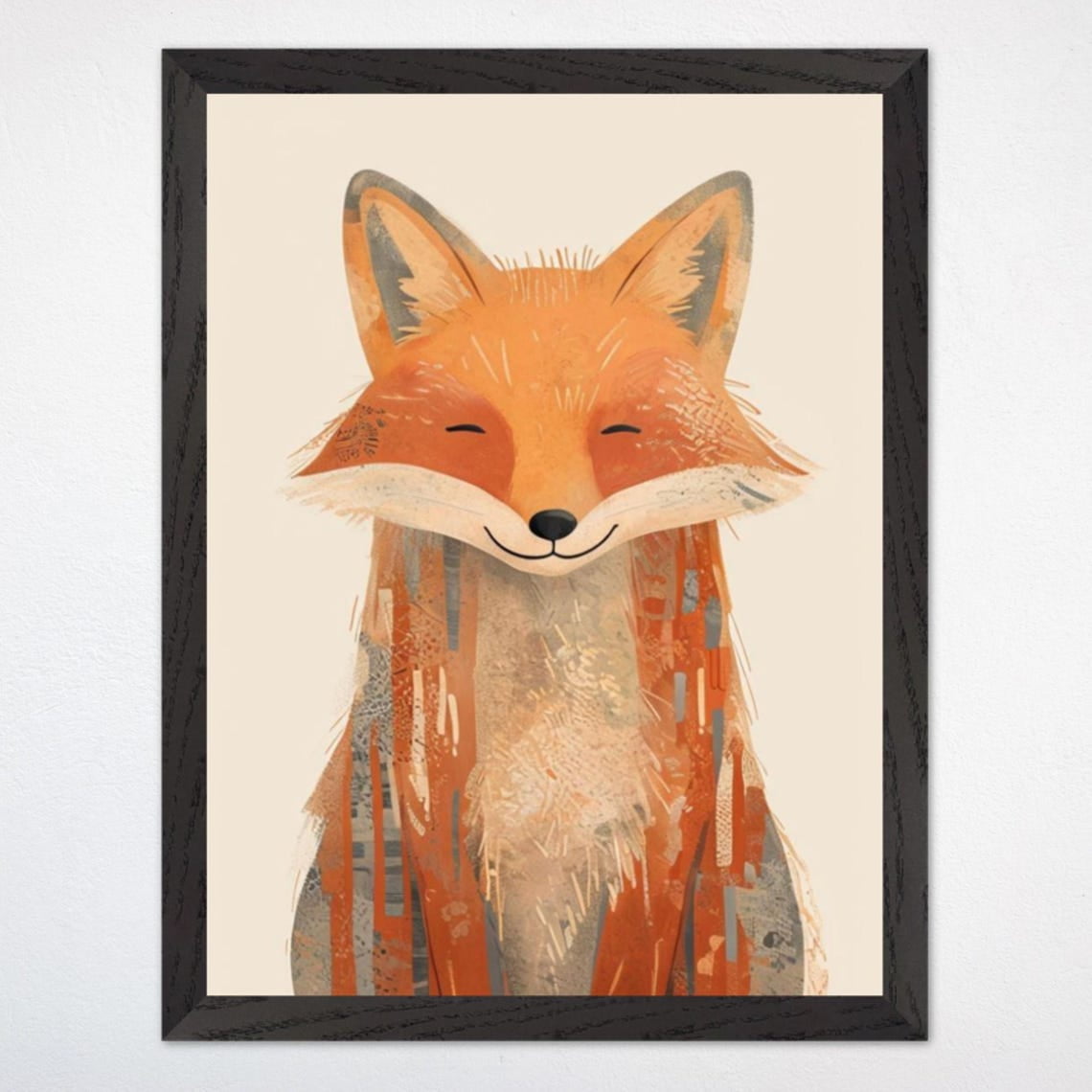 Fox Wall Art For Nursery And Kids Rooms, Fox Wall Decor, Poster For ...