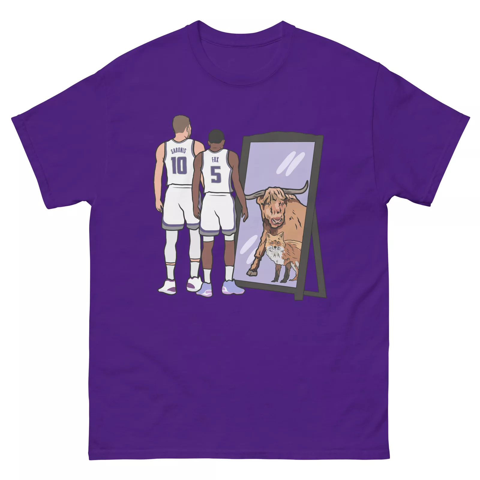 Fox And The Ox Deaaron Fox And Domantas Sabonis T Shirt