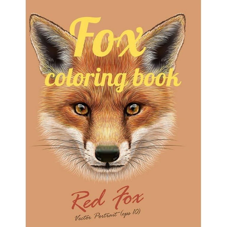 coloring pages kit fox