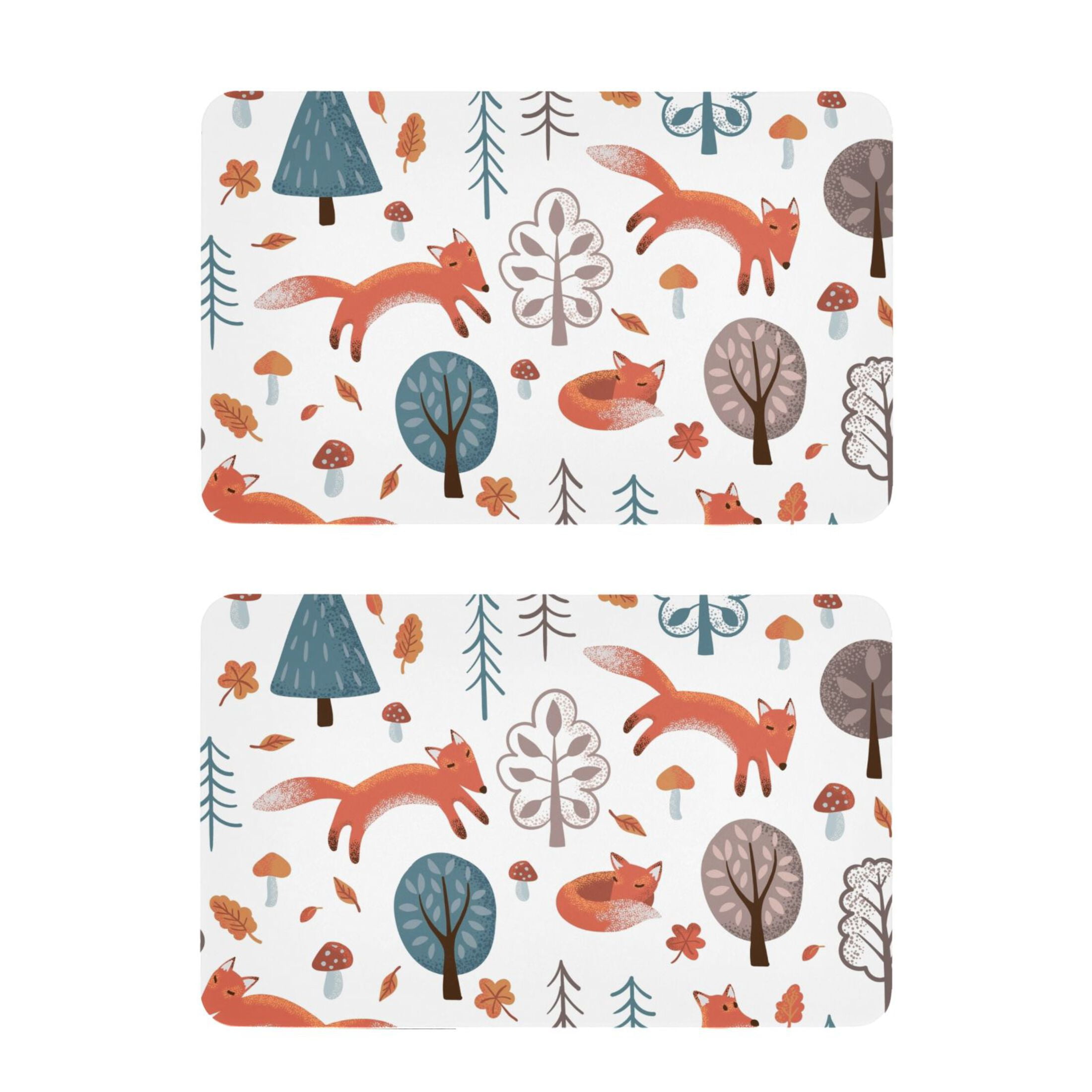 Fox in Forest Fridge Magnetic Sticker Refrigerator Magnets Kitchen ...