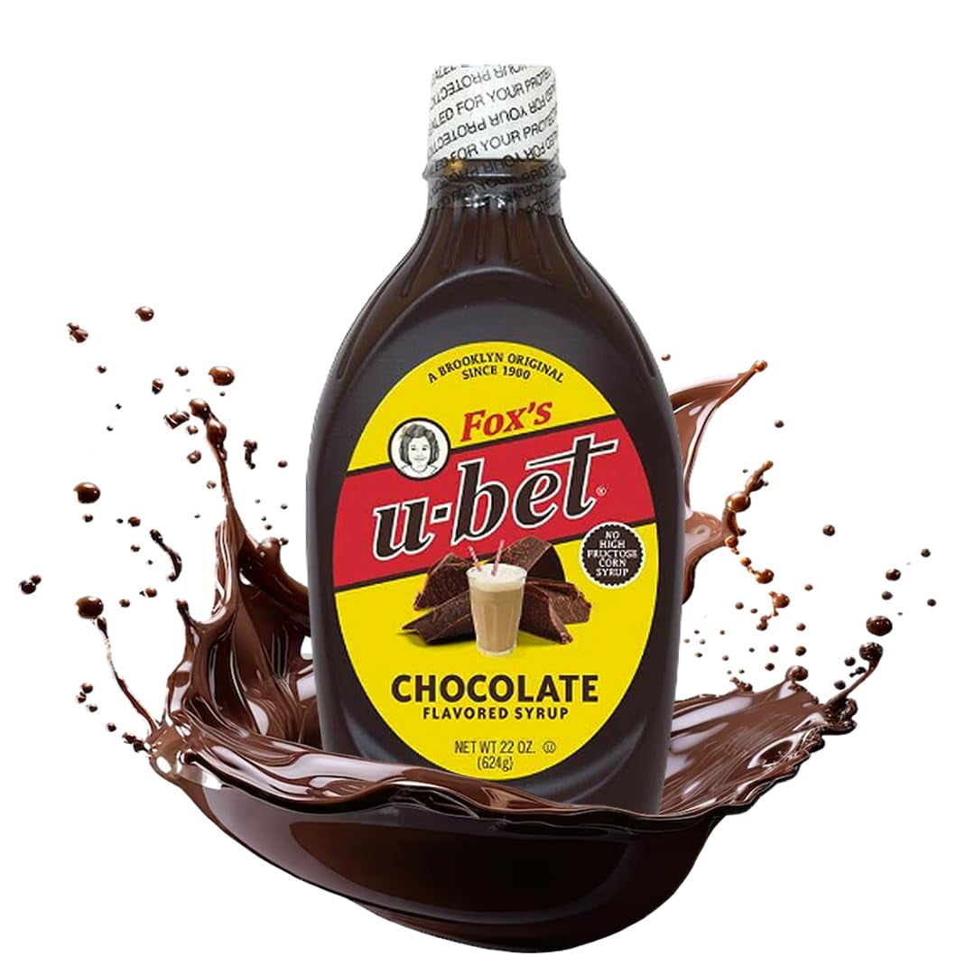 Fox's U-Bet Original Chocolate OKA4 Flavor Syrup, 22 Ounce (Pack of 2 ...