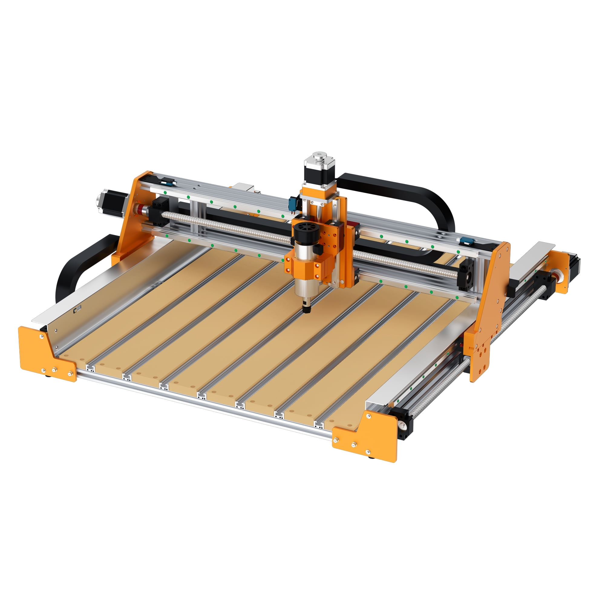 FoxAlien CNC Router Machine Vasto XL, 3-Axis Linear Rails and Bearings ...