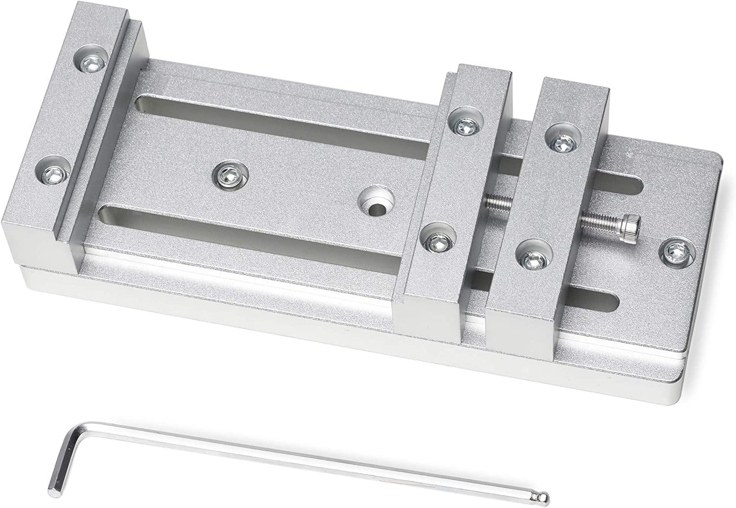 FoxAlien Mini Low Profile Bench Vise Workholding Clamp Work Table for ...