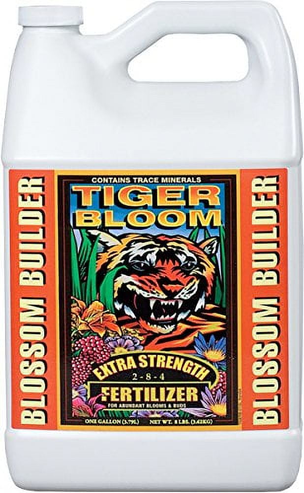 FoxFarm FX14020 1-Gallon FoxFarm Tiger Bloom Fertilizer 2-8-4 - Walmart.com