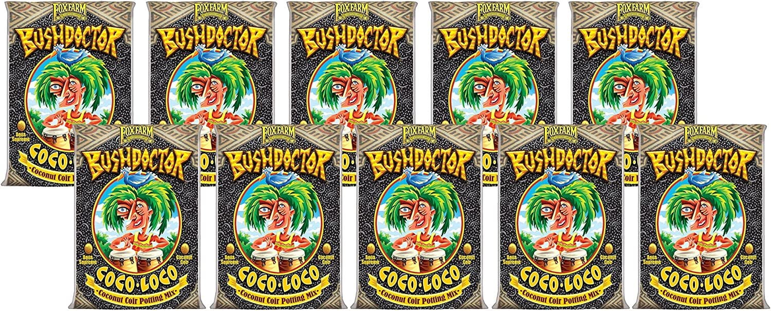 FoxFarm FX14100 Coco Loco Nutrient Rich Potting Soil Mix, Ideal for ...