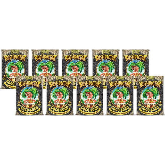 FoxFarm FX14100 Coco Loco Nutrient Rich Potting Soil Mix, Ideal for ...