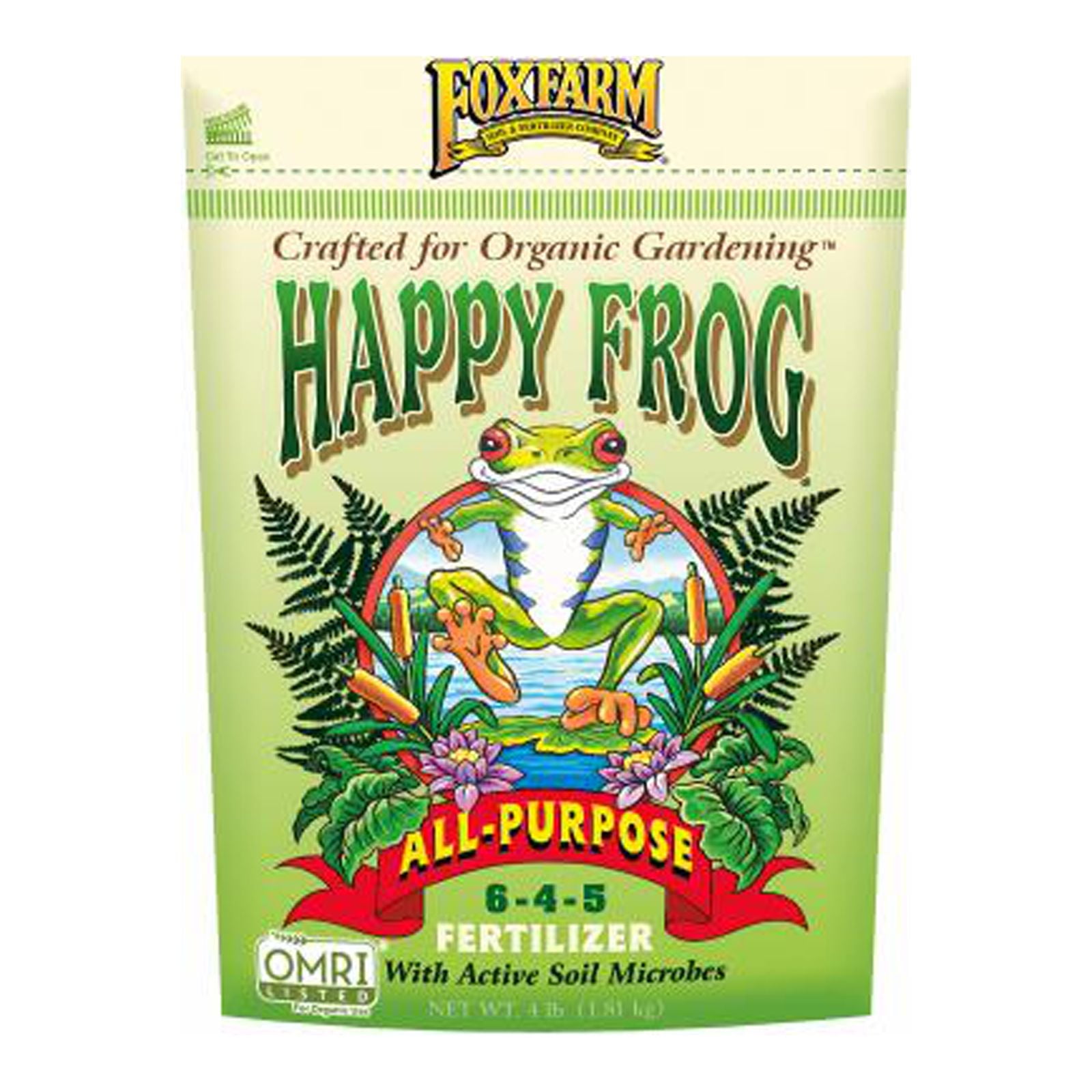 FoxFarm FX14620 Happy Frog All-Purpose Fertilizer 6-4-5 - Quantity 12 ...
